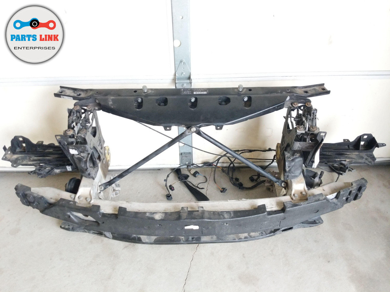 2010-2013 BMW 550I GT F07 RADIATOR SUPPORT W/ BUMPER REINFORCEMENT BAR ...
