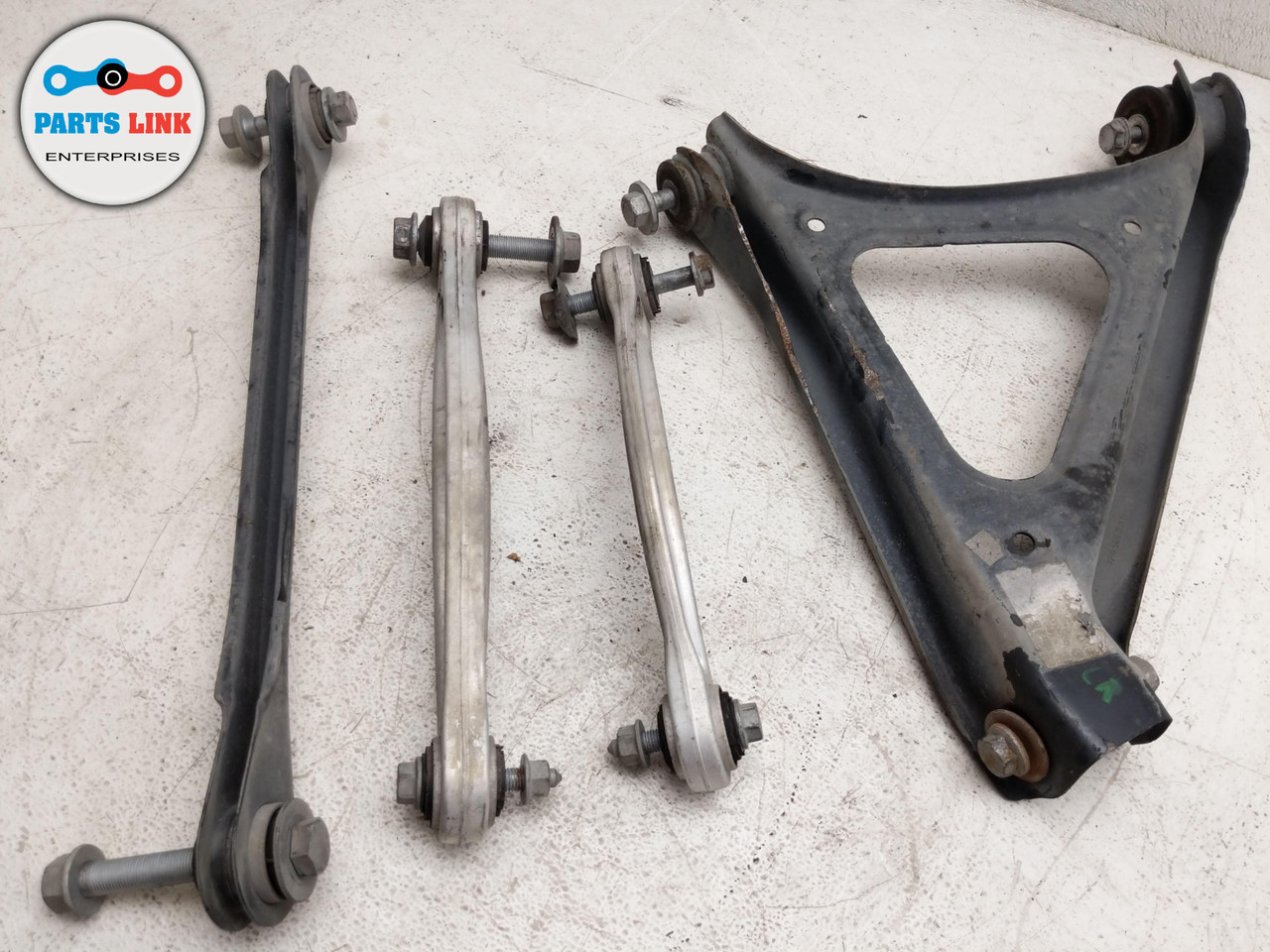 11-17 VOLKSWAGEN TOUAREG REAR LEFT DRIVER CONTROL ARM LOWER UPPER ...