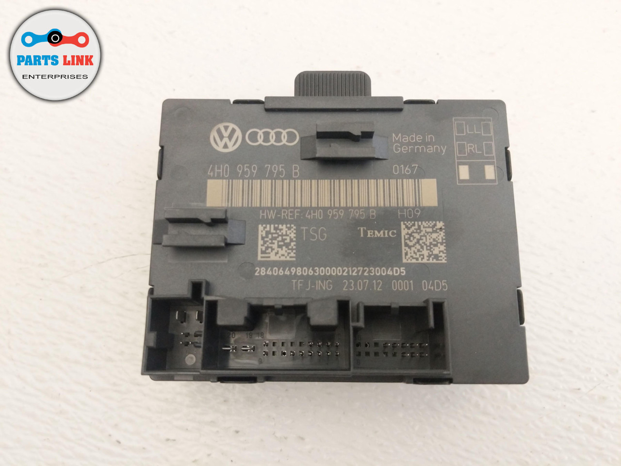 2011-2013 VOLKSWAGEN TOUAREG REAR RIGHT OR LEFT DOOR CONTROL MODULE ...