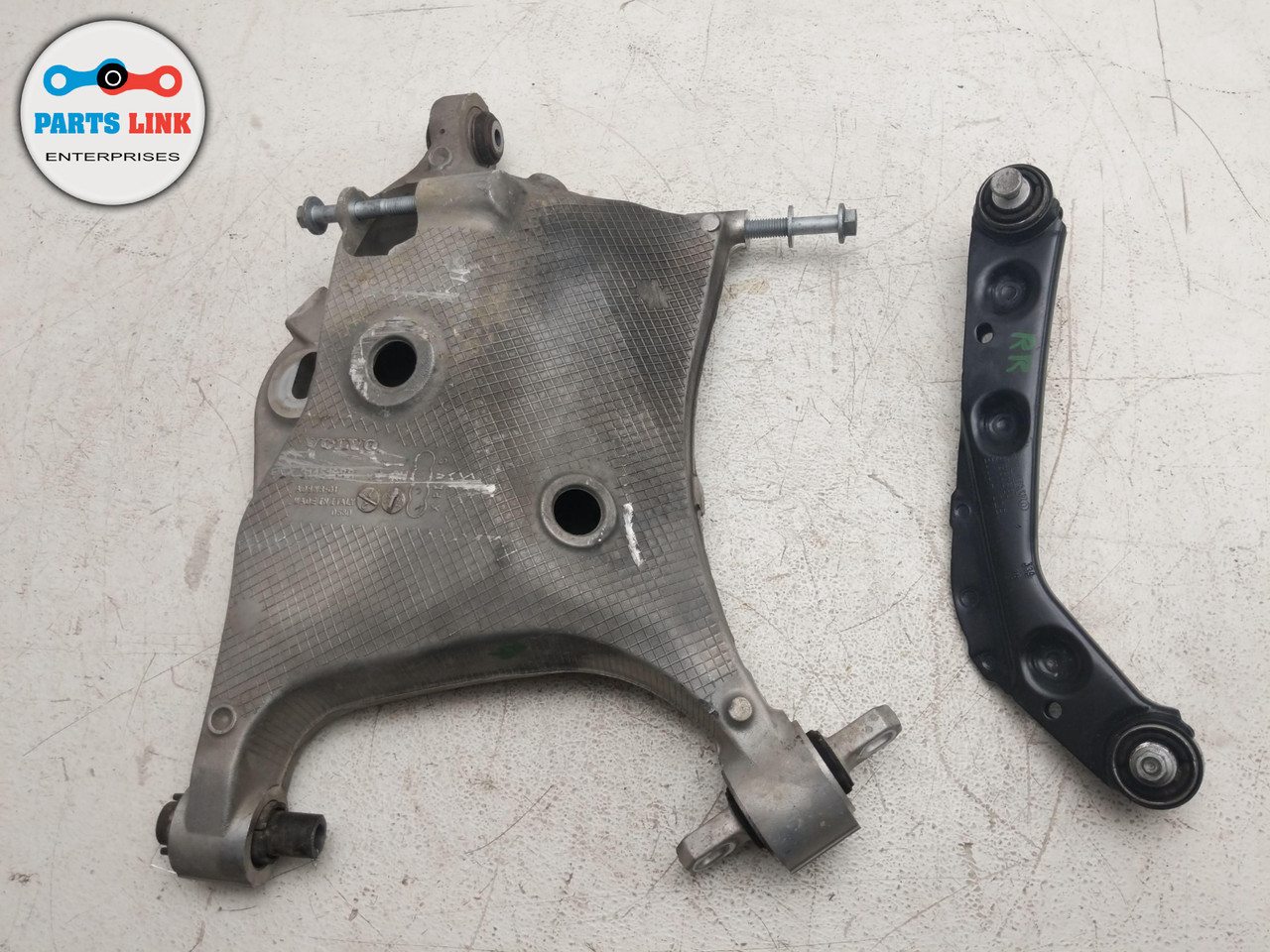 2016-2019 VOLVO XC90 T5 AWD REAR PASSENGER UPPER & LOWER CONTROL ARM ...