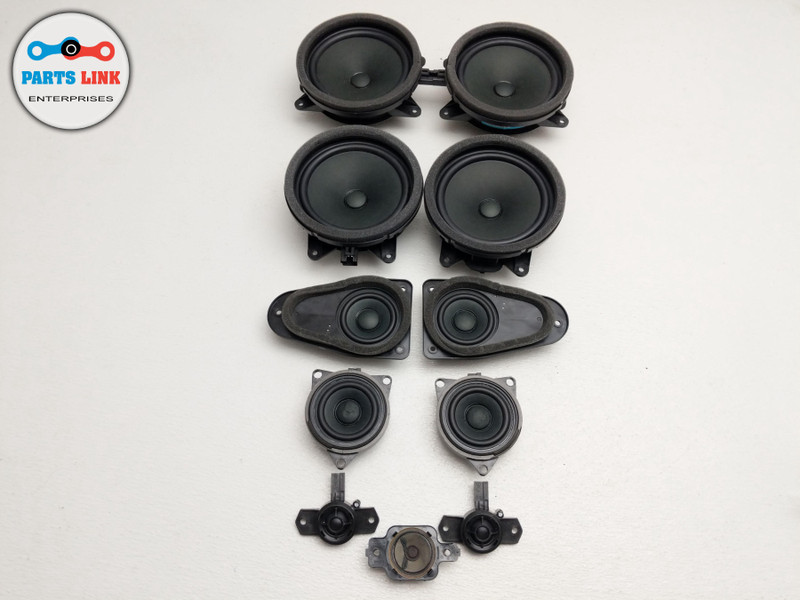 2016-2018 VOLVO XC90 T5 FRONT REAR PREMIUM AUDIO SPEAKER TWEETER SET OF ...