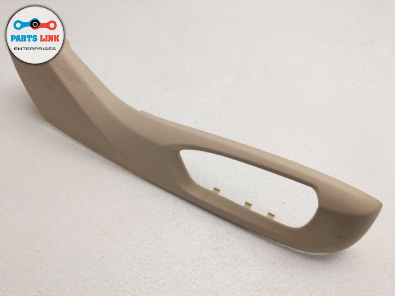 2014-2018 BMW X5 F15 FRONT RIGHT SEAT PANEL COVER TRIM SWITCH BEZEL BEIGE