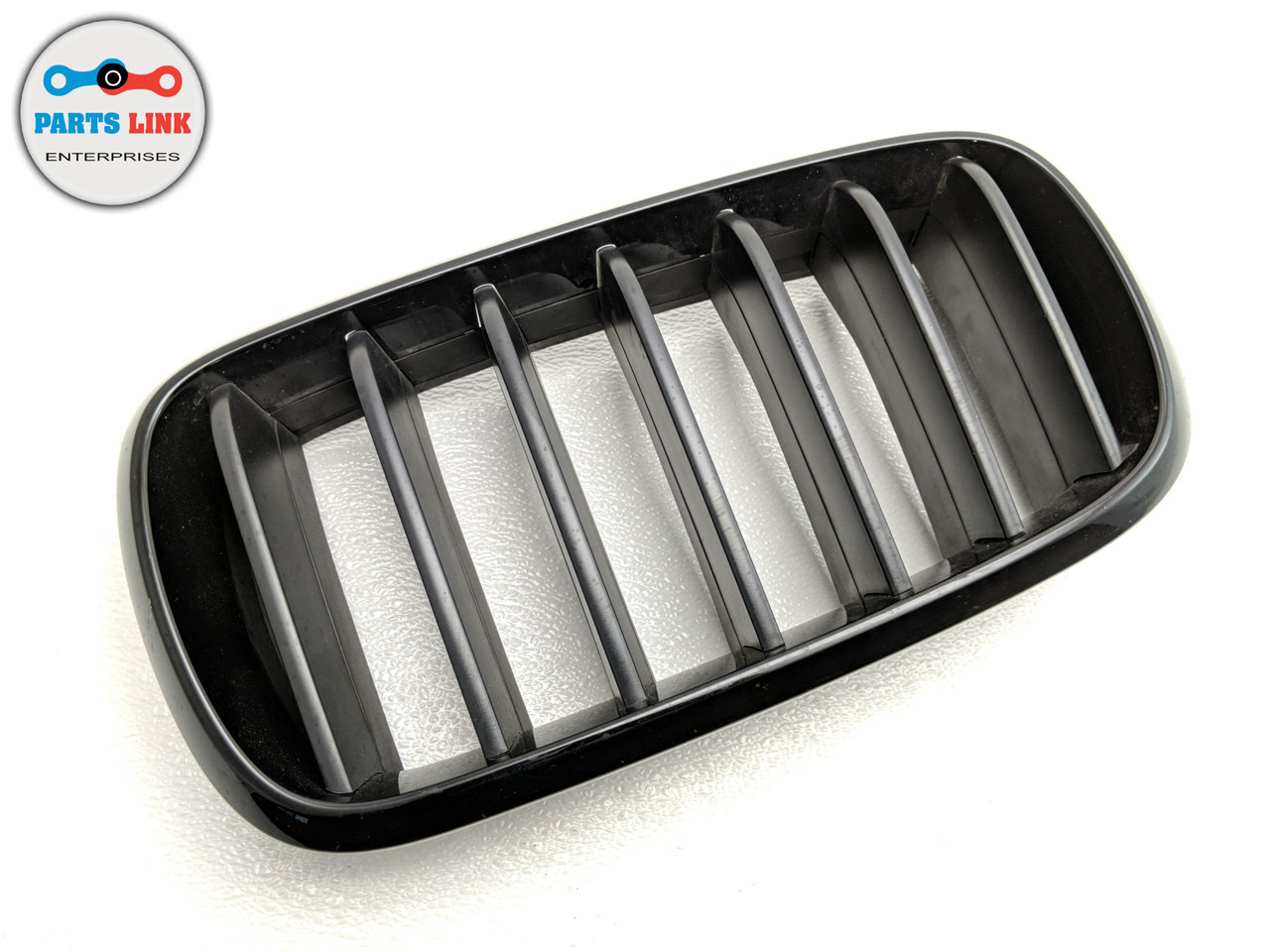 2014-2018 BMW X5 F15 FRONT LEFT DRIVER BUMPER KIDNEY GRILLE PART BLACK ...
