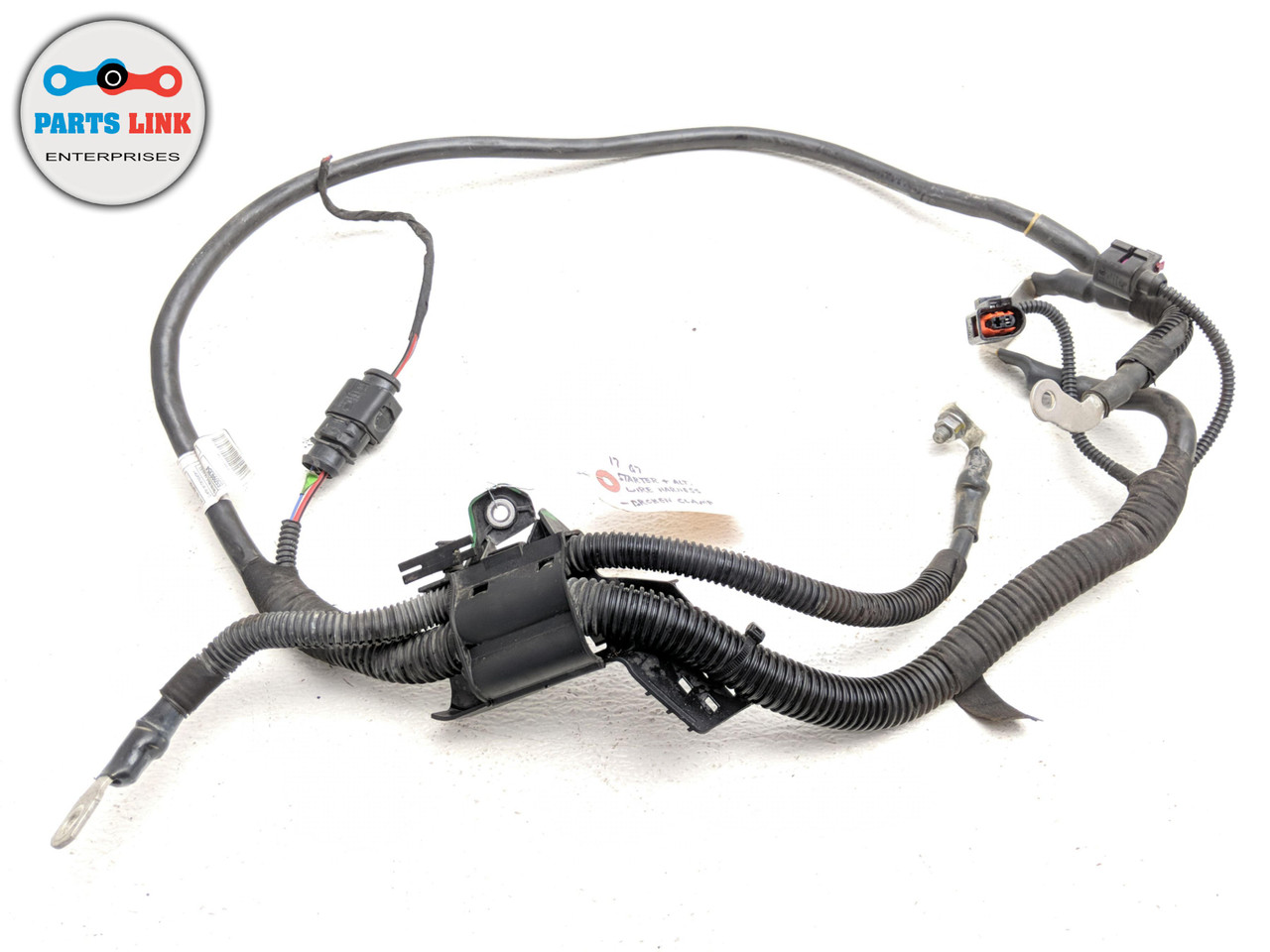 2017-2019 AUDI Q7 4M 3.0 STARTER ALTERNATOR GENERATOR CABLE WIRE ...