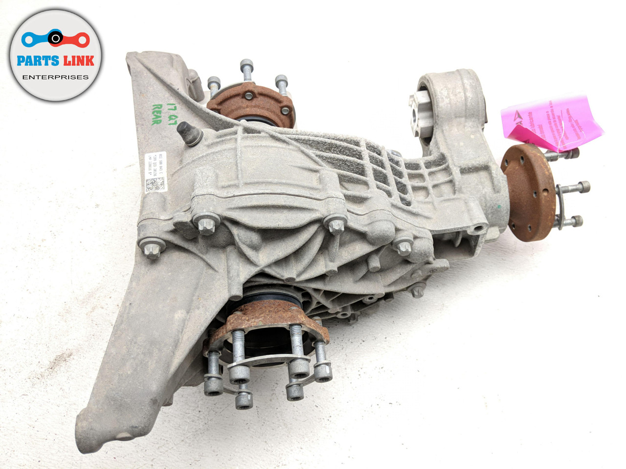 2017-2018 AUDI Q7 4M 3.0 TFSI QUATTRO REAR SUSPENSION DIFFERENTIAL ...