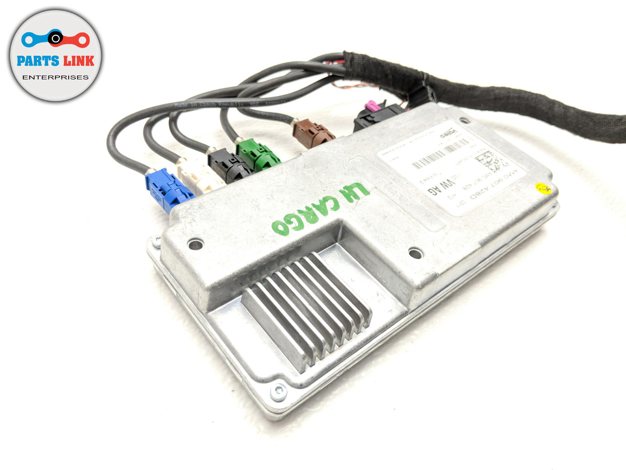 2017 AUDI Q7 4M REAR LEFT DRIVER CARGO CAMERA VIEW CONTROL MODULE UNIT ...