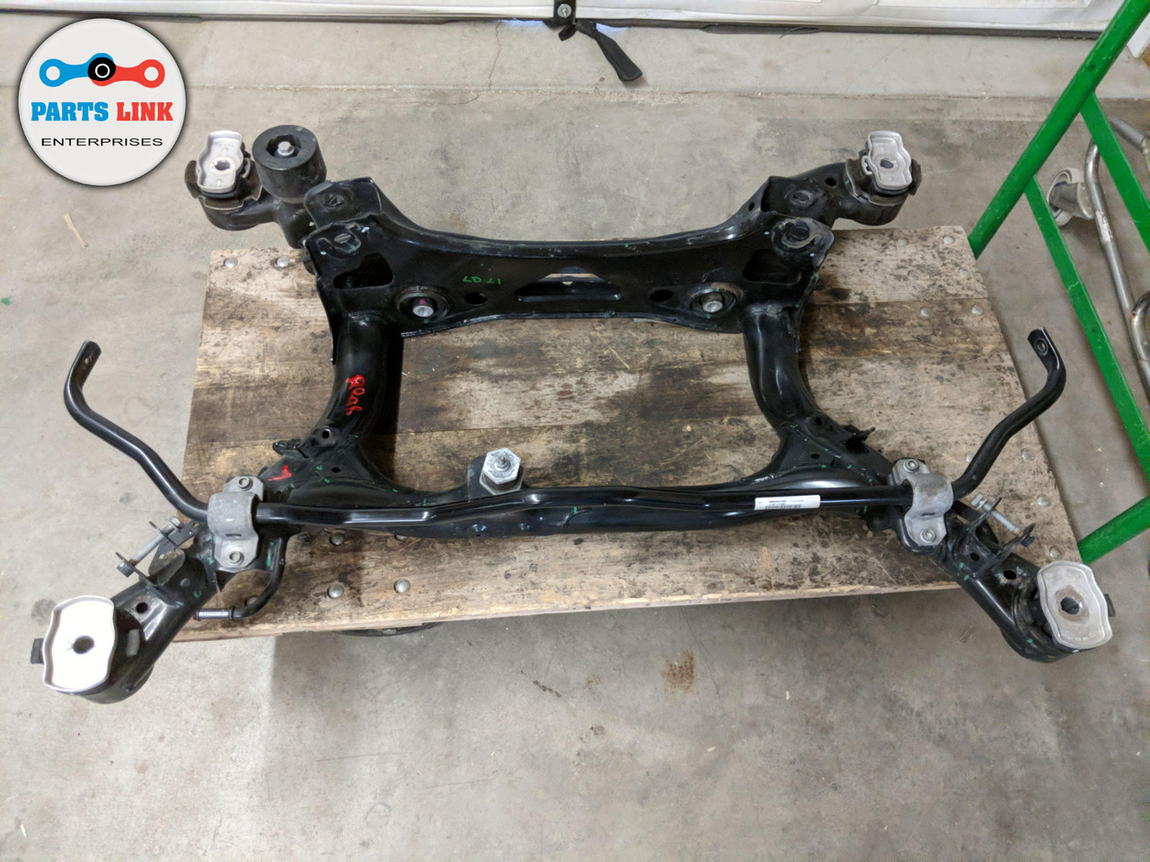 2017-2020 AUDI Q7 4M 3.0 REAR SUSPENSION CROSSMEMBER SUBFRAME CRADLE ...