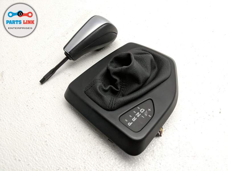 2013-2015 BMW X1 35I XDRIVE E84 TRANSMISSION SHIFTER BOOT KNOB W/ TRIM ...