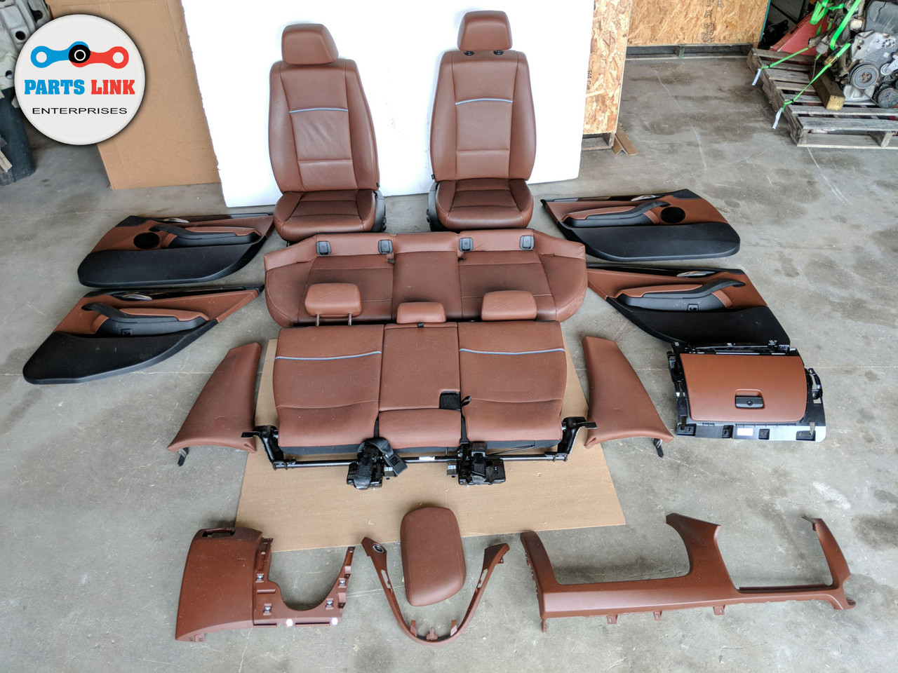 2013-2015 BMW X1 35I E84 SEAT DOOR PANEL ARMREST GLOVE BOX DASH TRIM ...