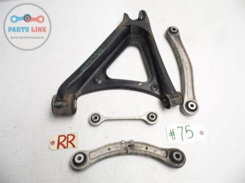 07-12 AUDI Q7 RIGHT REAR PASSENGER SIDE CONTROL ARMS LOWER UPPER ARM ...