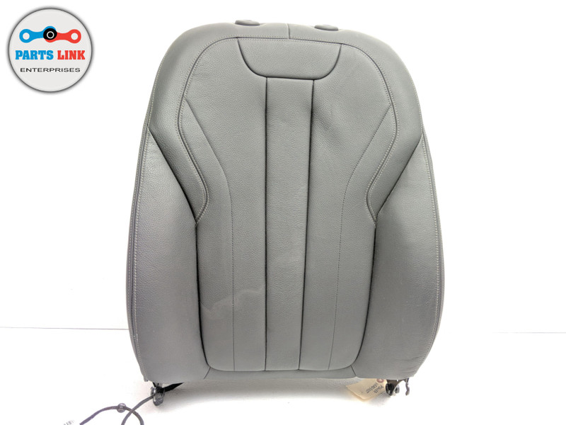2015-18 BMW X5 FRONT LEFT SEAT BACK REST CUSHION COVER LEATHER ASSY ...