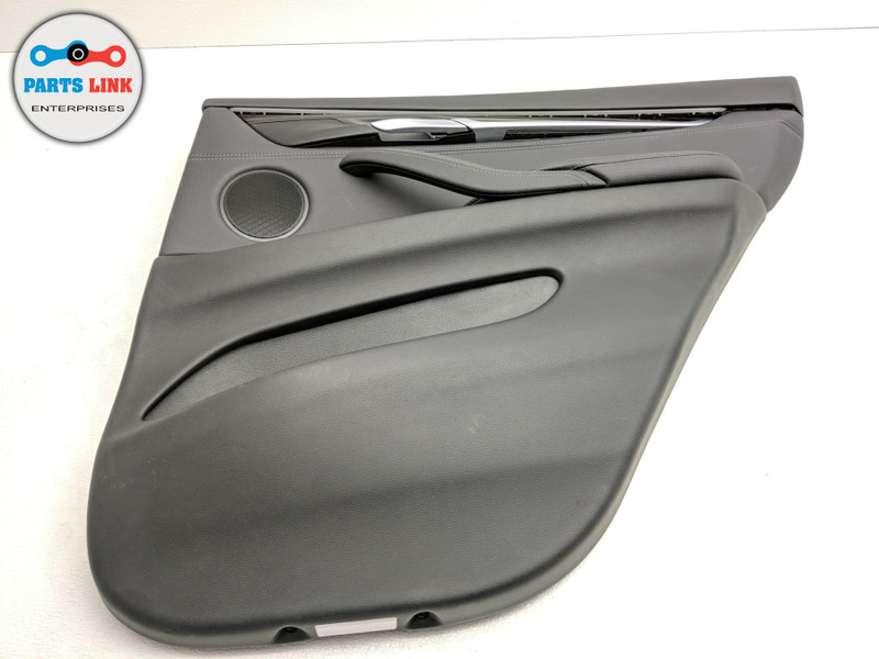2014-18 BMW X5 REAR RIGHT DOOR TRIM PANEL SPEAKER COVER CARD W/ SWITCH F15