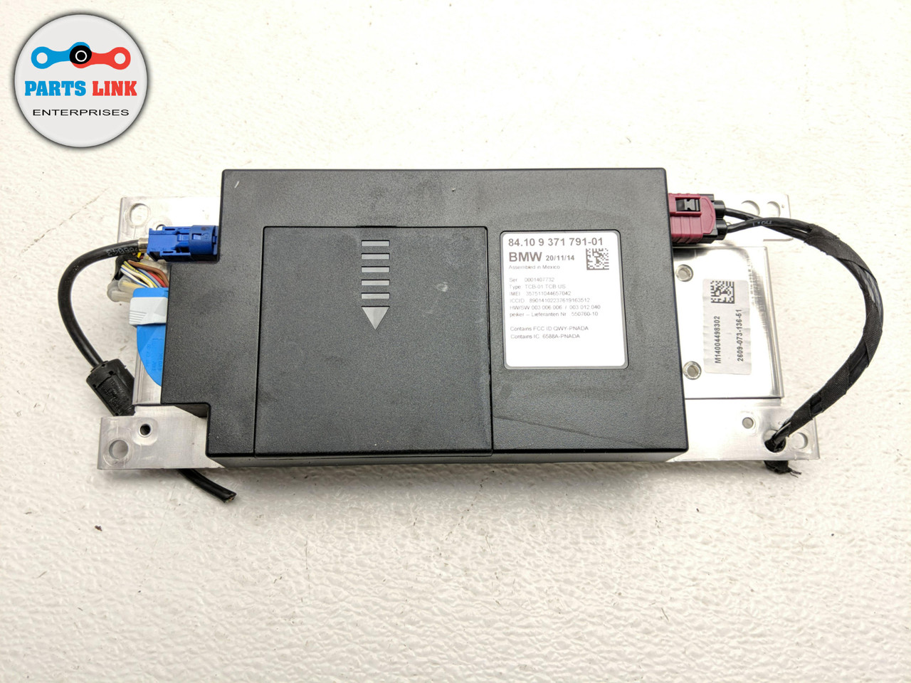 2015-2017 BMW X3 28D XDRIVE F25 REAR LEFT DRIVER TELEMATICS CONTROL ...