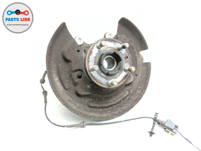 2012-2017 RANGE ROVER EVOQUE L538 AWD REAR DRIVER SPINDLE KNUCKLE WHEEL ...