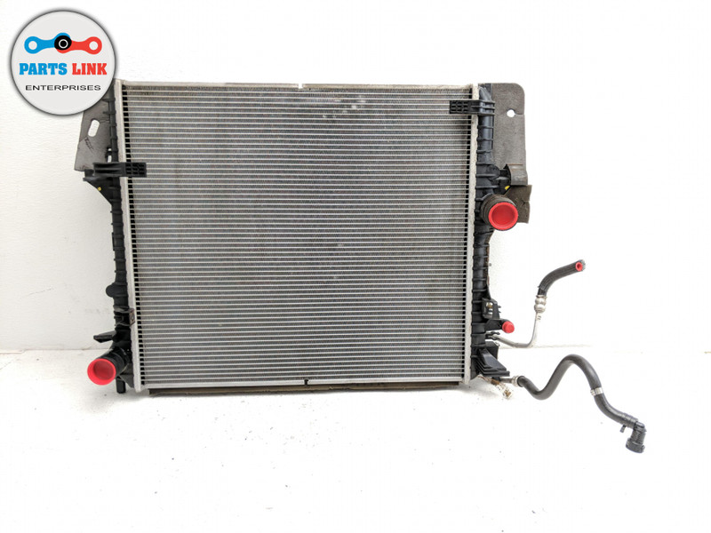 2010-2013 JAGUAR XJ X351 5.0L RADIATOR & CONDENSER W/ POWER STEERING ...