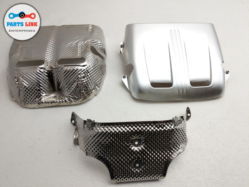 2016-2018 MERCEDES C63 AMG W205 4.0L V8 GAS ENGINE COVER W/ HEAT SHIELD ...
