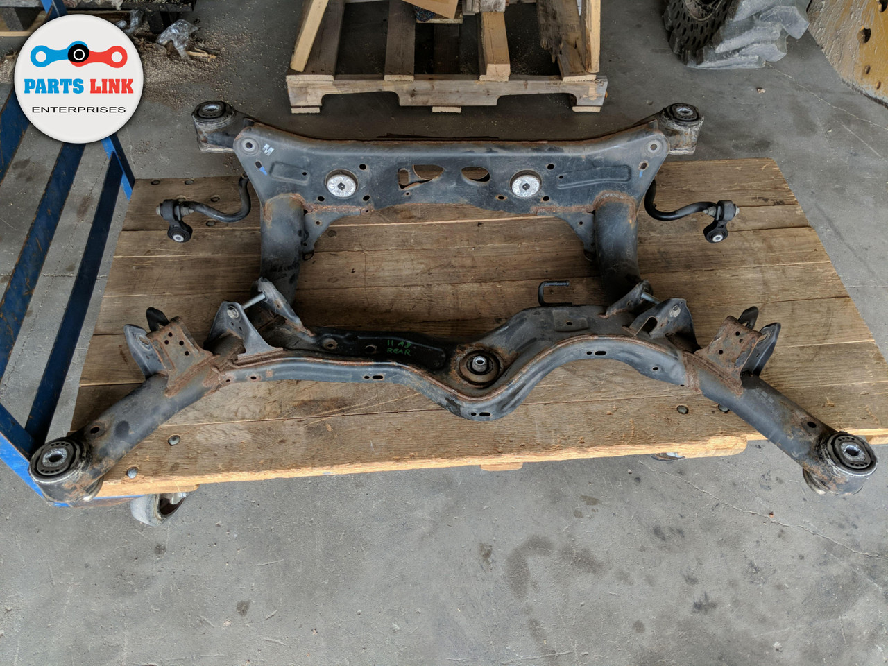 2011-2018 AUDI A8 QUATTRO REAR CRADLE CROSSMEMBER SUBFRAME SWAY BAR ...