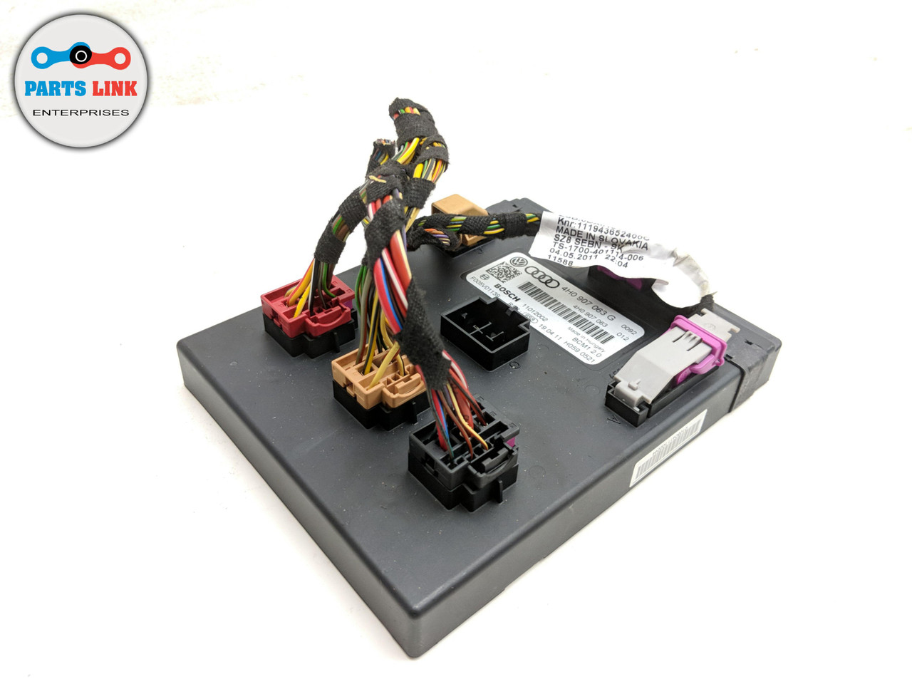 2011-2013 AUDI A8 D4 QUATTRO ONBOARD BODY POWER SUPPLY CONTROL MODULE ...