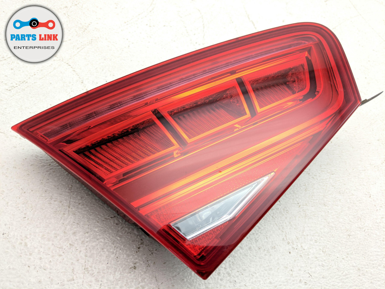 2011-2014 AUDI A8 D4 QUATTRO REAR LEFT DRIVER TRUNK INNER TAIL LIGHT ...