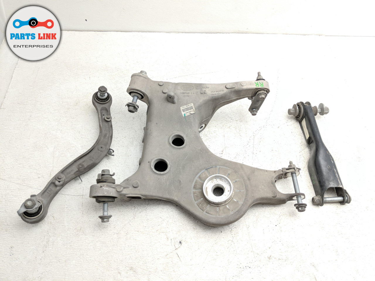 2013-2017 RANGE ROVER L405 REAR RIGHT UPPER & LOWER CONTROL ARM BAR SET OEM