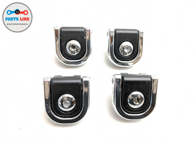 2014-2017 RANGE ROVER L405 TRUNK CARGO HOOK BRACKET LATCHES SET OF 4 OEM