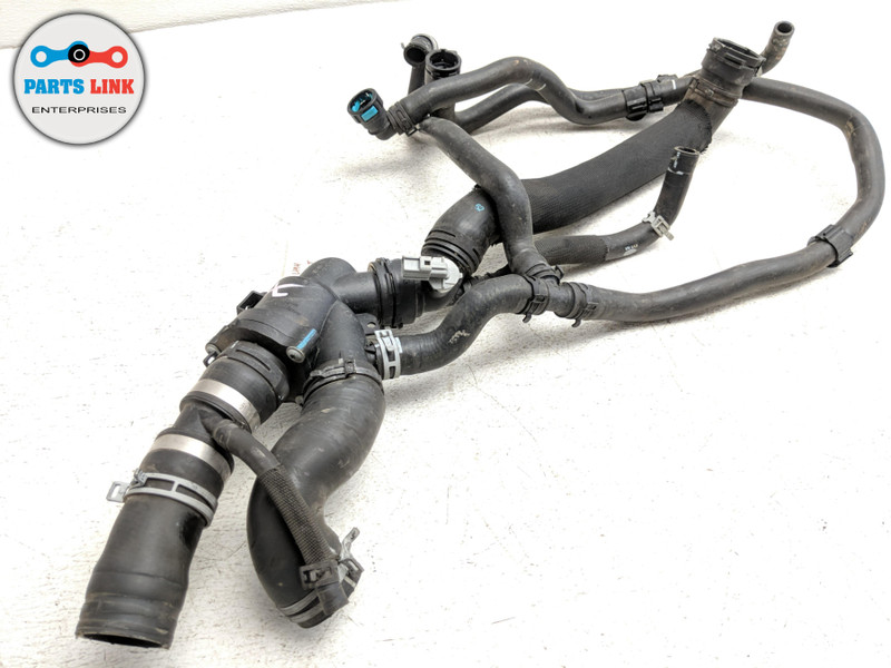 2014 RANGE ROVER SPORT L494 3.0L RADIATOR COOLANT LINES PIPE THERMOSTAT ...