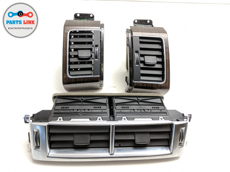 2014-2019 RANGE ROVER SPORT L494 DASH BOARD AC AIR VENT GRILLE SET OF 3 OEM