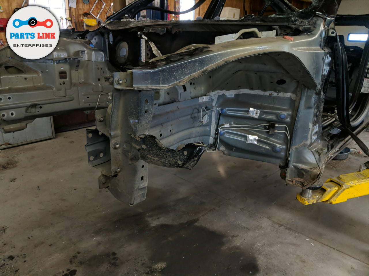 2017-2019 TESLA MODEL 3 FRONT LEFT BODY STRUCTURE APRON FENDER RAIL ...
