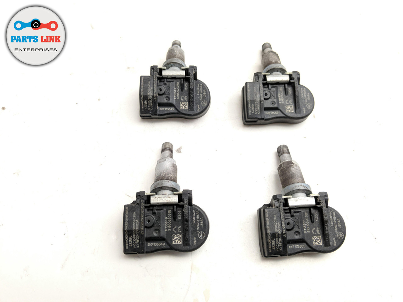 2014-2019 RANGE ROVER SPORT L494 TIRE PRESSURE CONTROL TPMS SENSOR SET ...