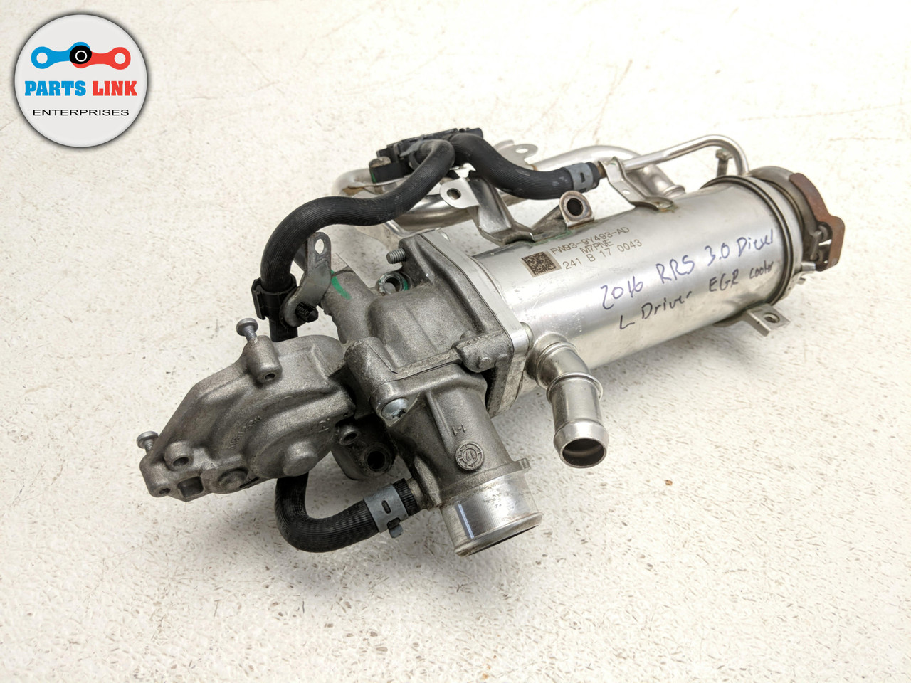 2016-2019 RANGE ROVER SPORT L494 3.0L DIESEL LEFT DRIVER EGR EXHAUST ...