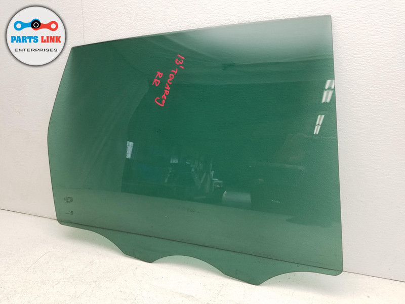 2011-2017 VW VOLKSWAGEN TOUAREG 7P RIGHT REAR PASSENGER DOOR GLASS ...