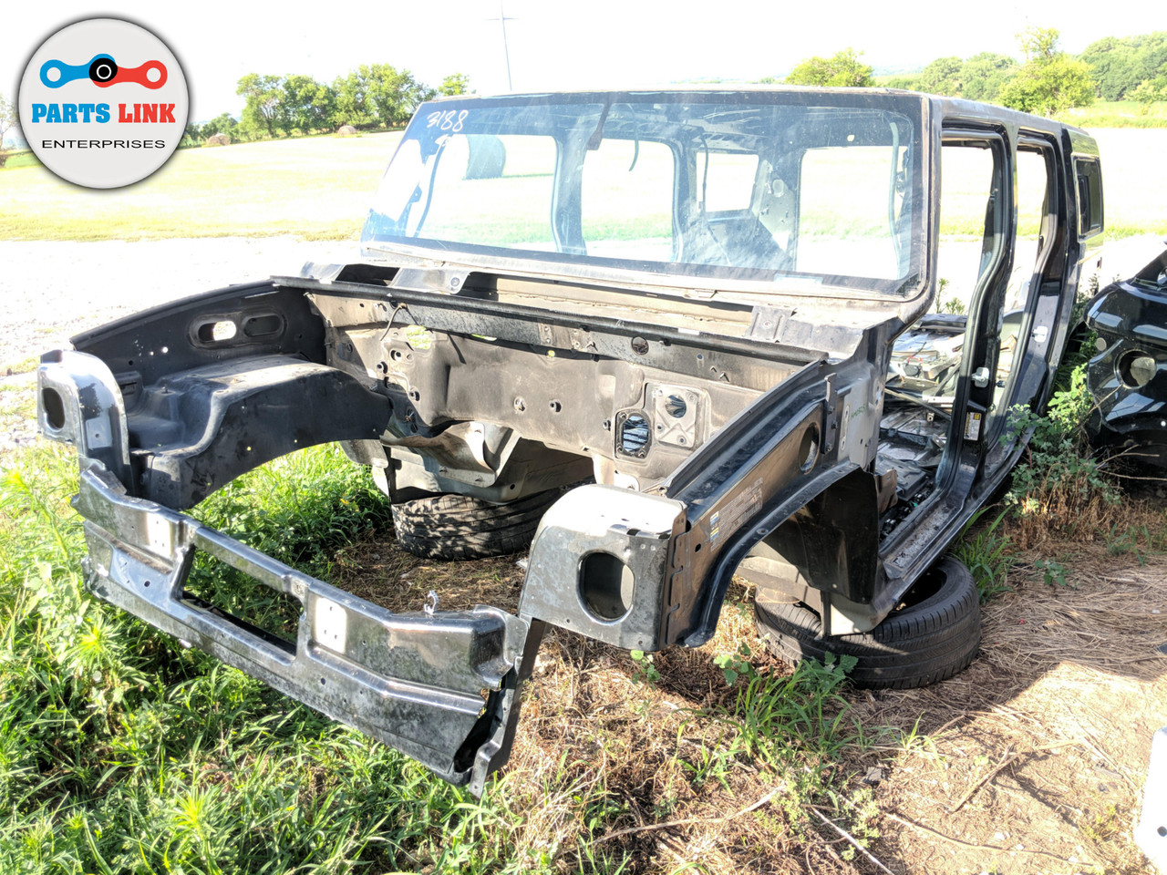 2003-2009 HUMMER H2 FRONT LEFT APRON INNER FENDER STRUCTURE PANEL BODY ...