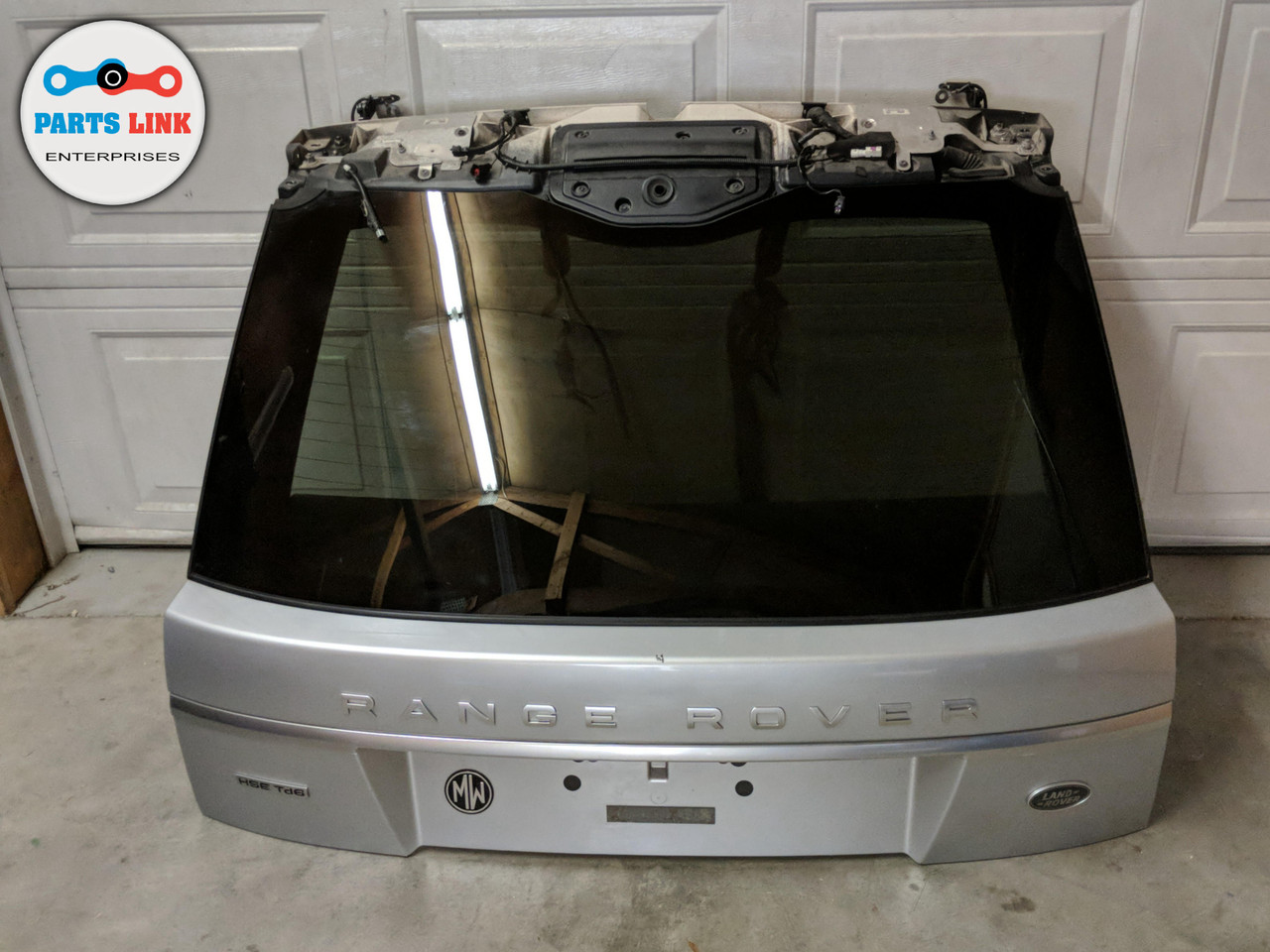 13-17 RANGE ROVER L405 TD6 REAR UPPER TRUNK LIFT LID HATCH TAIL GATE ...