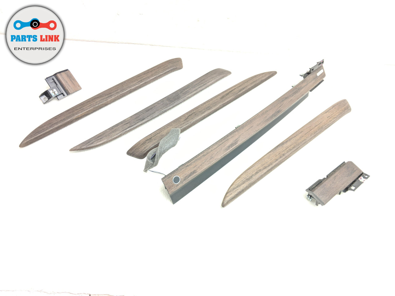 2017-23 LAND ROVER DISCOVERY 5 DASH DOOR WOOD INSERT TRIM APPLIQUE FULL ...