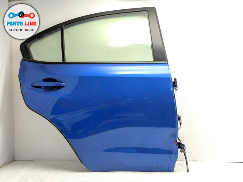 2016-2021 SUBARU WRX REAR RIGHT DOOR SHELL FRAME SKIN HANDLE GLASS ASSEMBLY