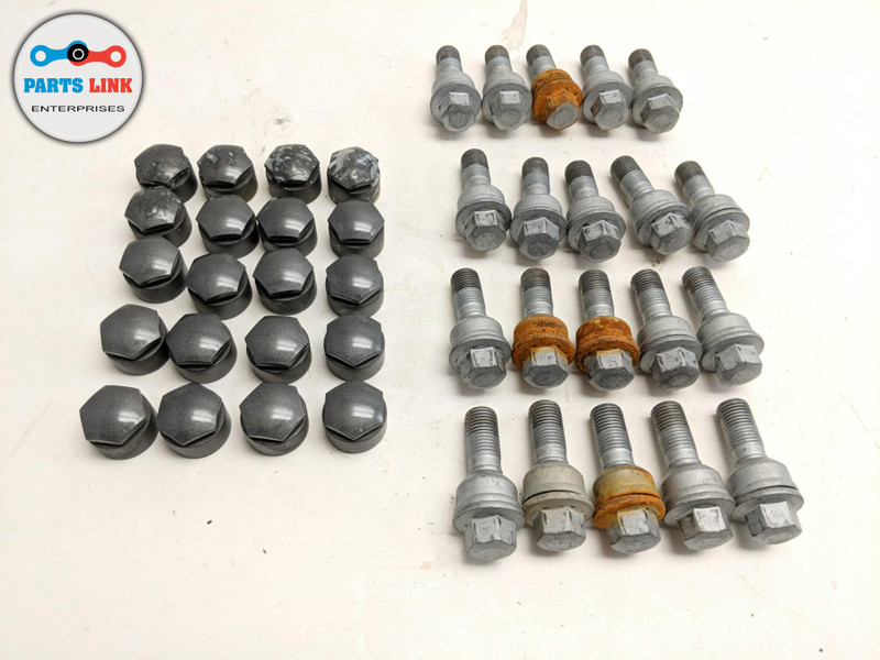 2009-2019 AUDI Q5 FY FRONT REAR WHEEL RIM BOLTS LUG NUT CUP SET-40 Q3 ...