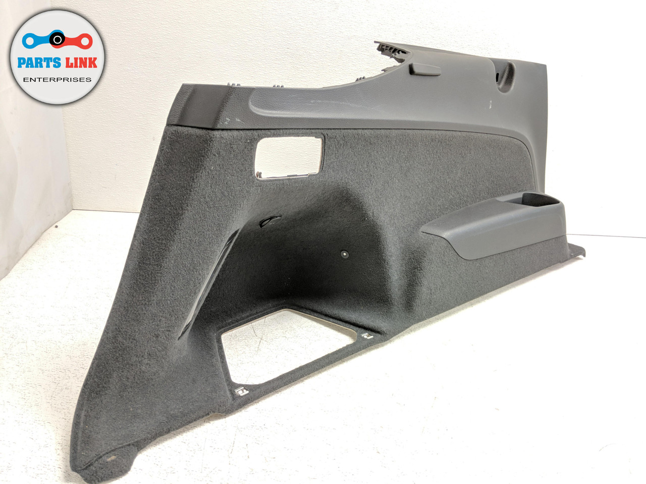 2017-2019 AUDI Q7 4M REAR LEFT TRUNK CARGO QUARTER PANEL TRIM COVER CUP ...