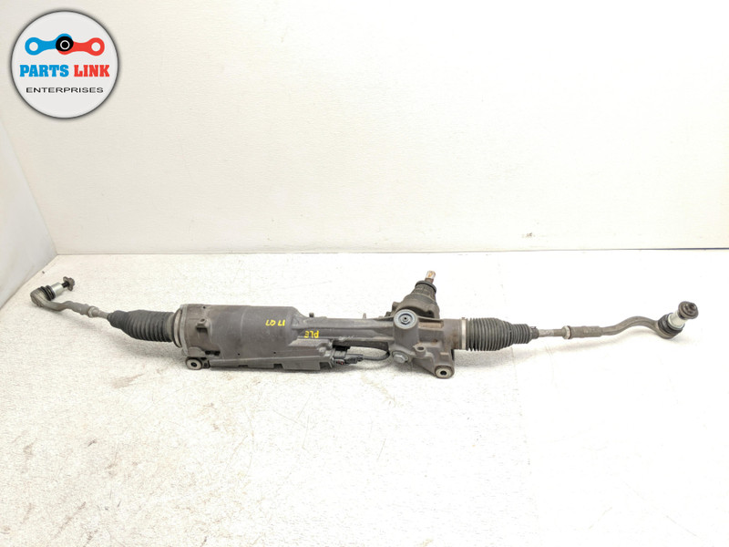 2017 AUDI Q7 4M DRIVER POWER STEERING GEAR RACK PINION TIE ROD ASSEMBLY PEM