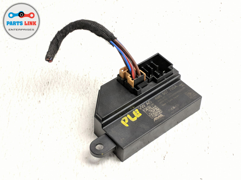 2017-2018 AUDI Q7 4M FRONT DRIVER POWER STEERING COLUMN CONTROL MODULE ...