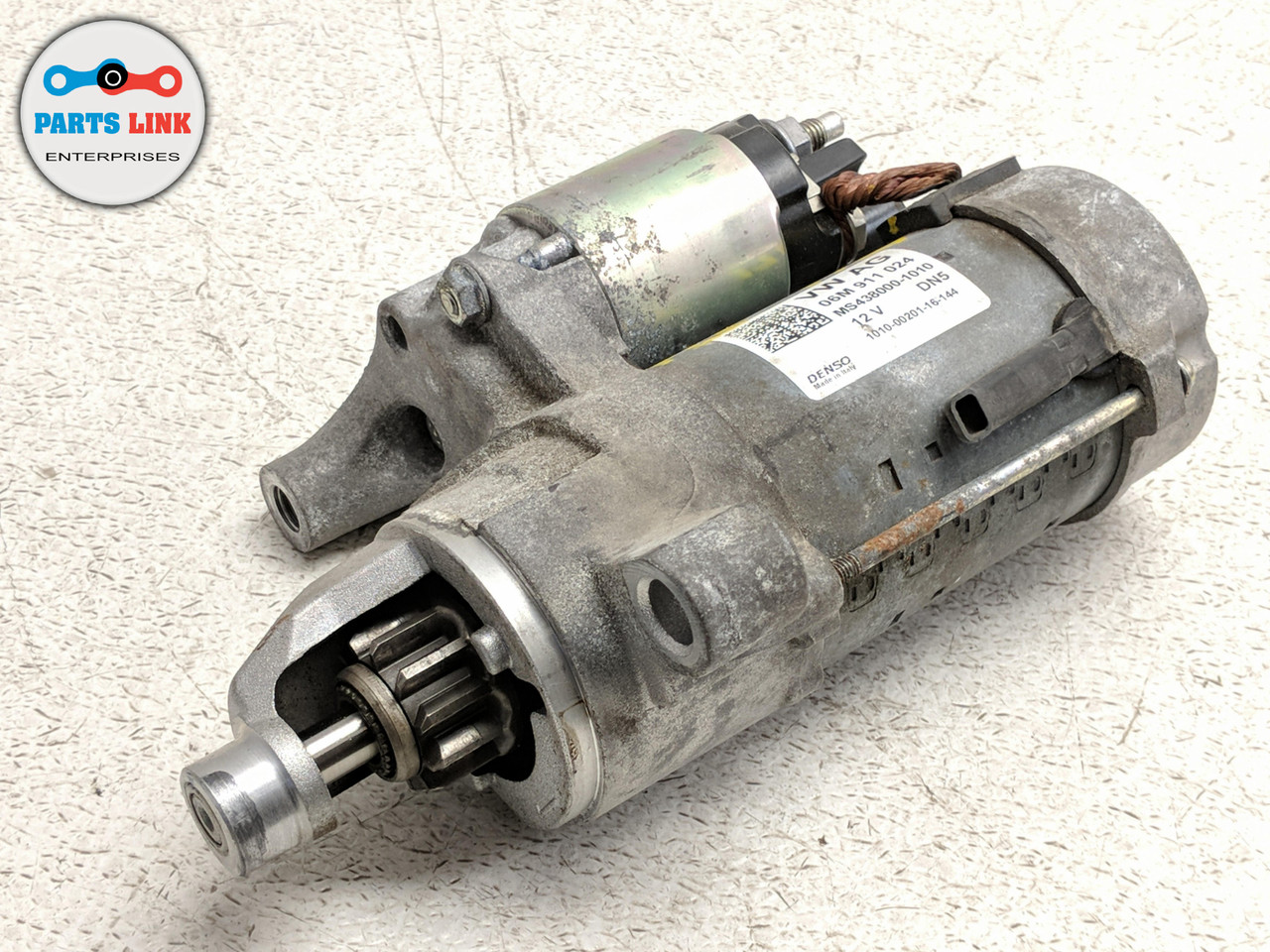 2017-2019 AUDI Q7 4M 3.0L V6 TFSI FRONT MOTOR ENGINE IGNITION STARTER ...