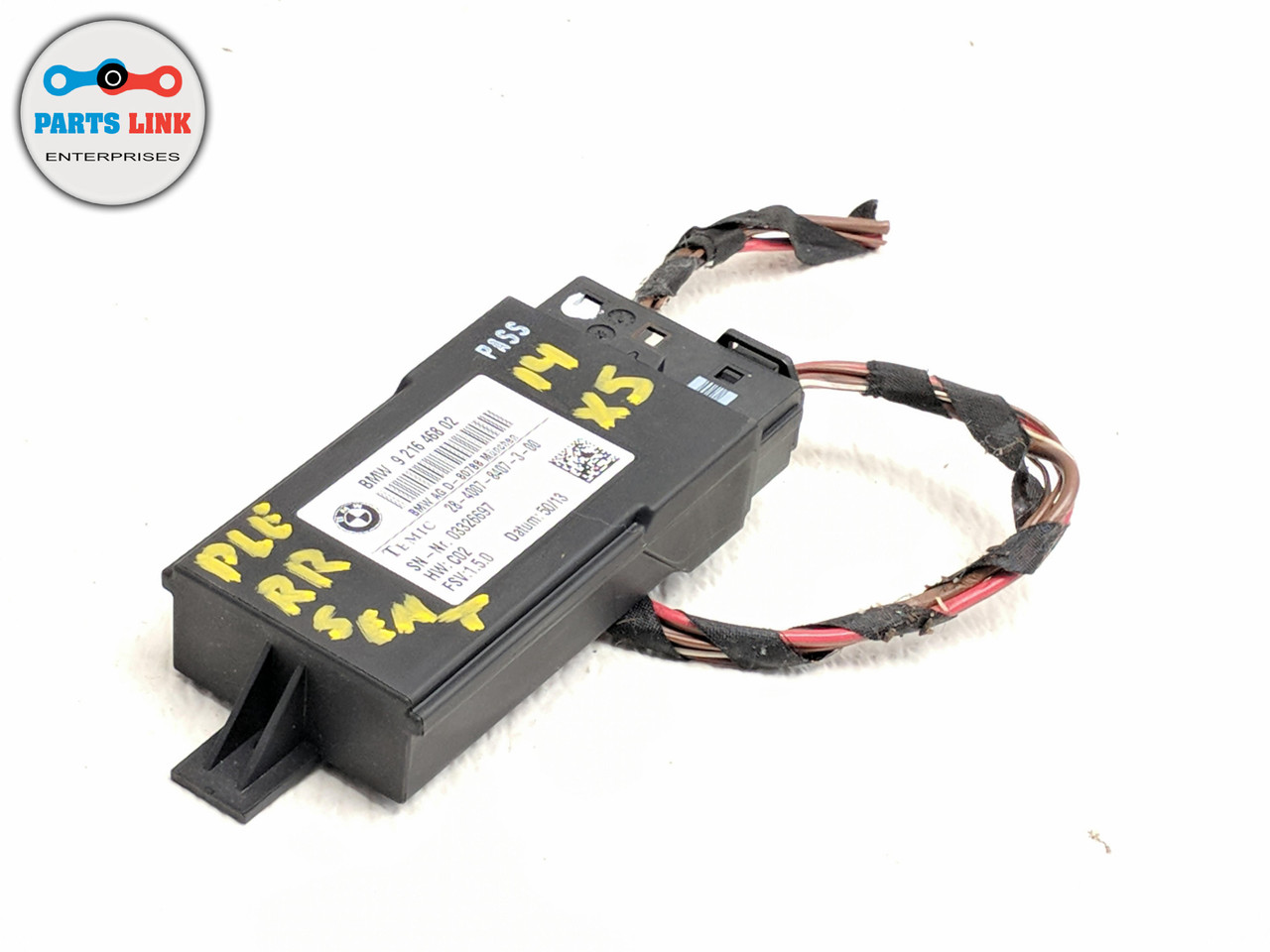 2014-2018 BMW X5 F15 REAR RIGHT 2ND ROW HEATED SEAT CONTROL MODULE UNIT ...