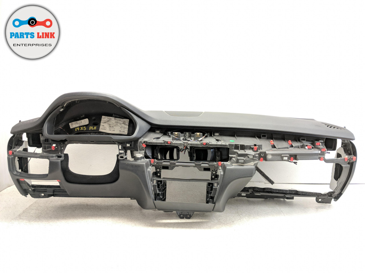 2014-2018 BMW X5 F15 DASH BOARD INSTRUMENT PANEL HEADS UP HUD SRS BAG FRAME