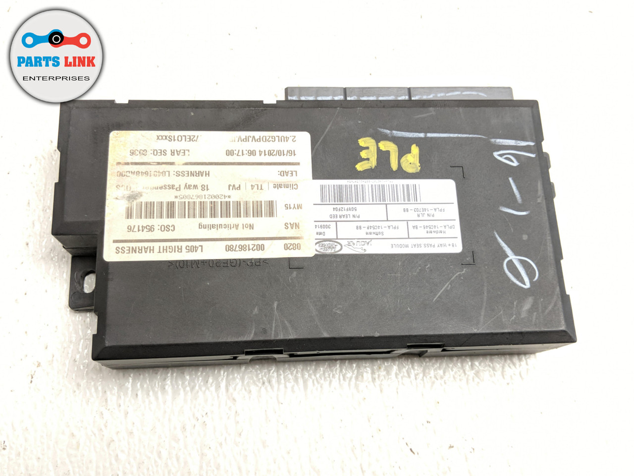 2014-2015 RANGE ROVER L405 FRONT RIGHT PASSENGER POWER SEAT CONTROL ...