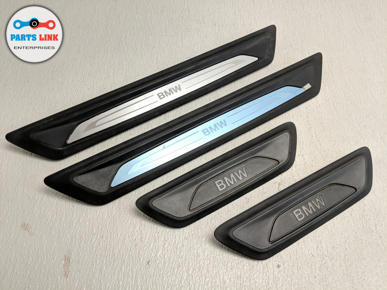 2017-2019 BMW X1 F48 FRONT REAR DOOR SILL SCUFF STEP PLATE TRIM COVER ...
