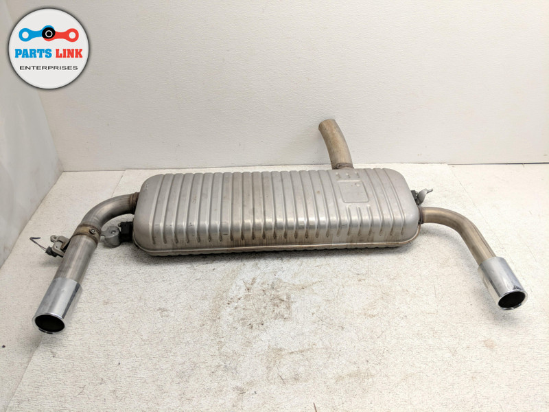 2016-2019 BMW X1 F48 XDRIVE28I REAR EXHAUST MUFFLER BAFFLE WALL TIPS ...