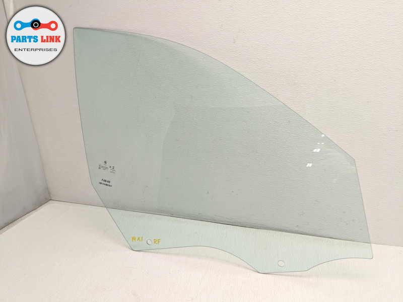 2016-2019 BMW X1 F48 FRONT RIGHT PASSENGER DOOR WINDOW GLASS PANEL OEM RH