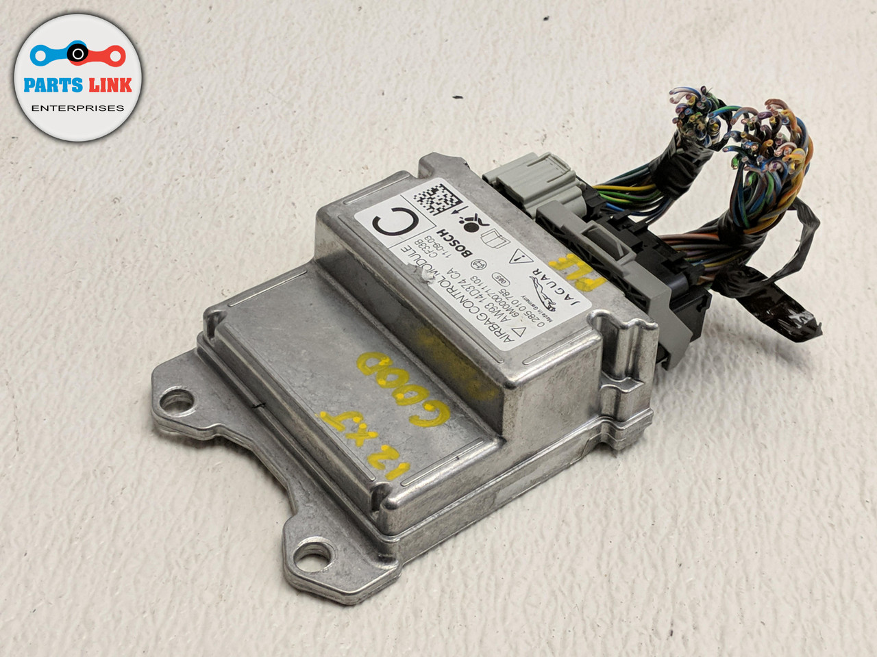 2010-2015 JAGUAR XJ X351 SRS AIR BAG CONTROL MODULE UNIT BRAIN COMPUTER ...