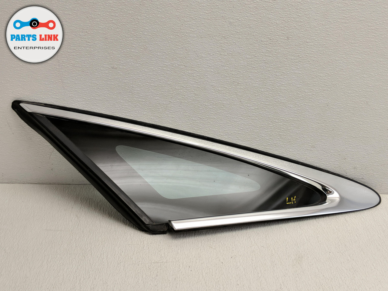 2010-2015 JAGUAR XJ X351 REAR LEFT QUARTER PANEL WINDOW GLASS MOLDING ...