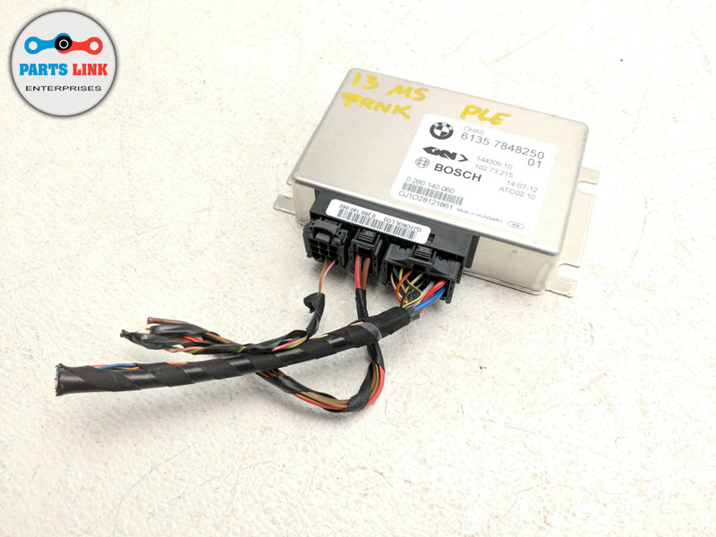 2013-2016 BMW M5 F10 TRUNK LOCKING DIFFERENTIAL CARRIER CONTROL MODULE ...