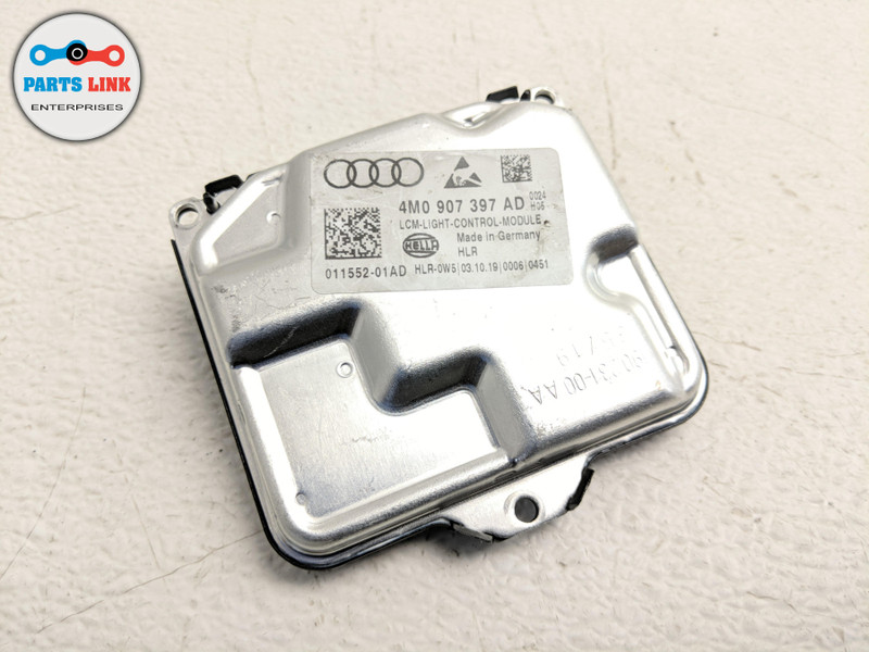 2017-2019 AUDI A4 HEAD LIGHT XENON LED LAMP CONTROL MODULE CONTROLLER ...
